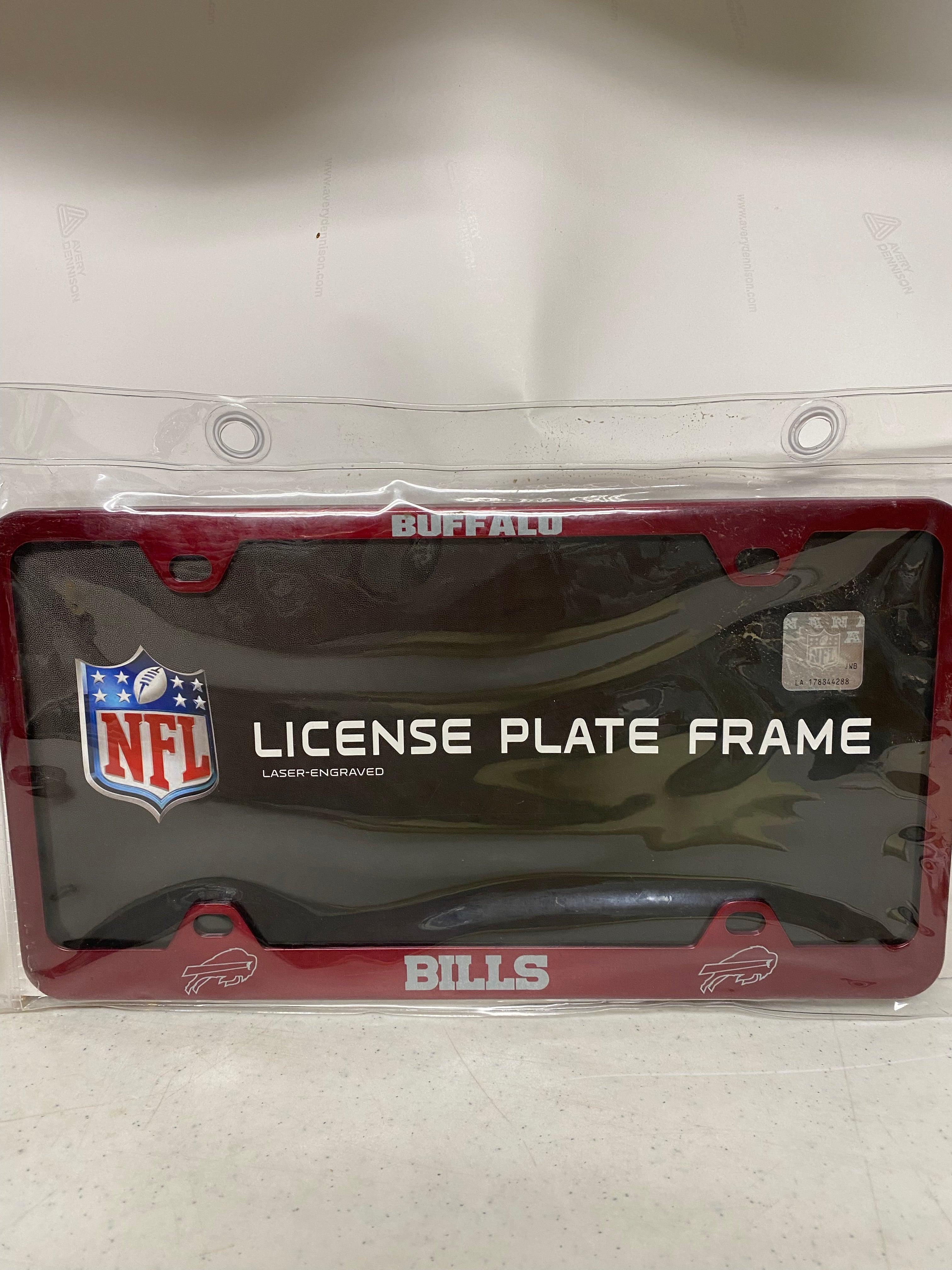 BUFFALO BILLS LICENSE PLATE FRAME – Collins Courts Sports
